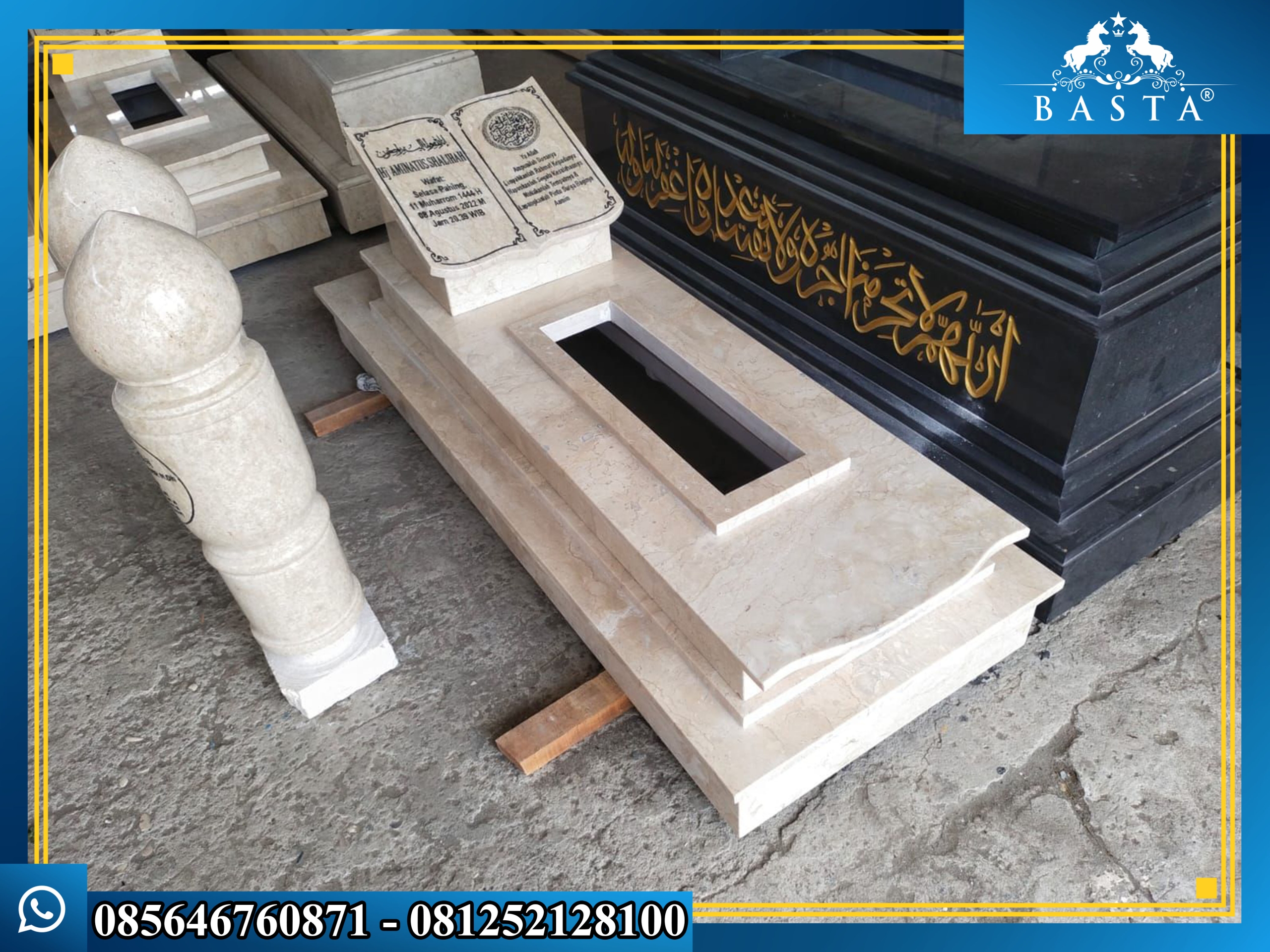 Design Makam Marmer Mewah Terbaru Dari Basta Marmer
